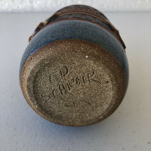 Ed Schrock | Art | Vintage Ed Schrock Signed Studio Artisan Handmade ...